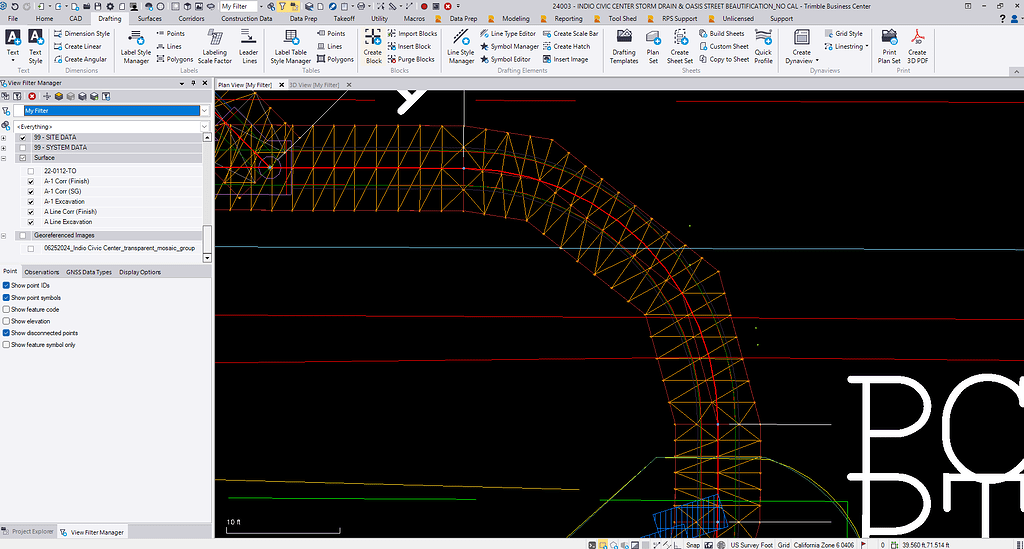 Utility Trench Template along Radius - User Q & A (Post Here ...