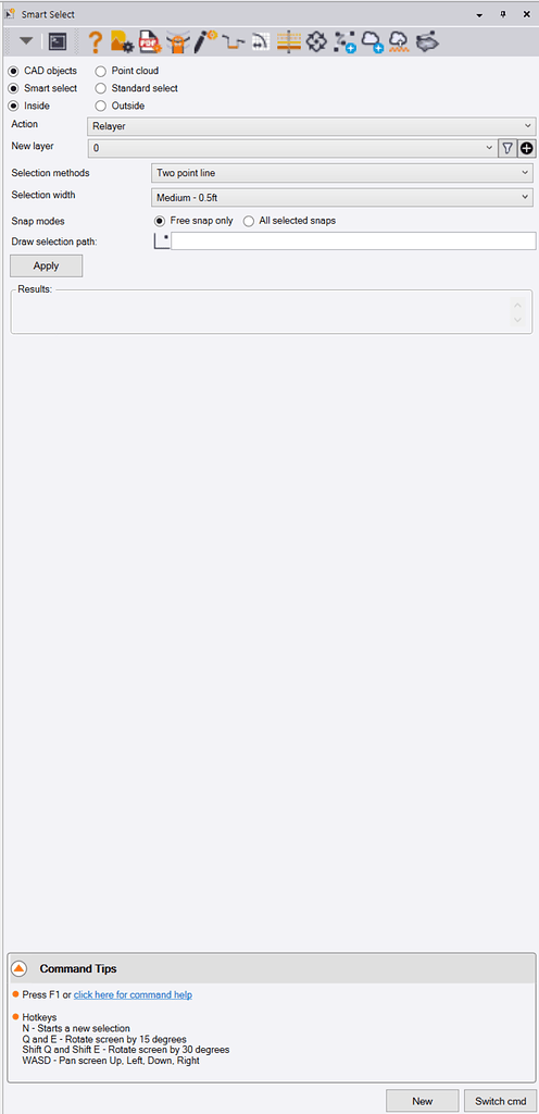 Smart Select - Working with CAD Objects - Smart Select - MyRockpile ...