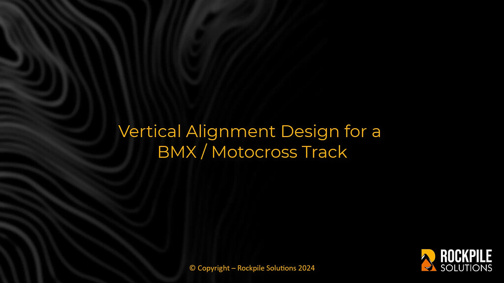 Vertical Alignment Design for a BMX or Motocross Track - MyRockpile ...