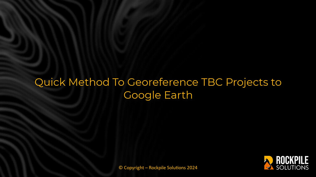 Quick Georeference Method To Match Google Earth - PDF Manager ...