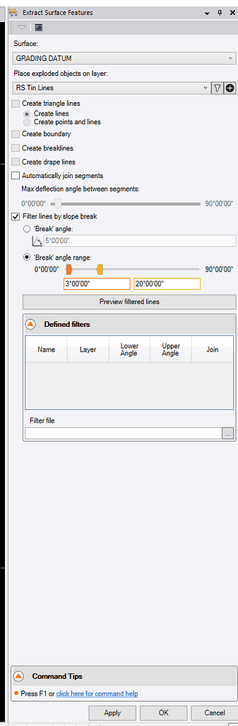 Extract Surface Features Saving a New Defined filter - User Q & A (Post ...