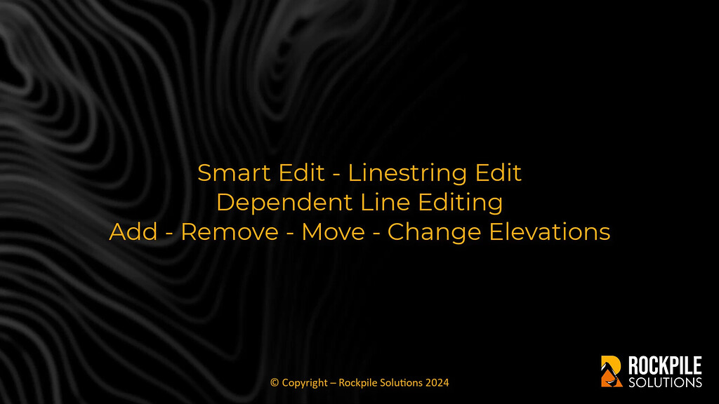 Smart Edit - Linestring Edit - Dependent Line Editing - Smart Edit ...